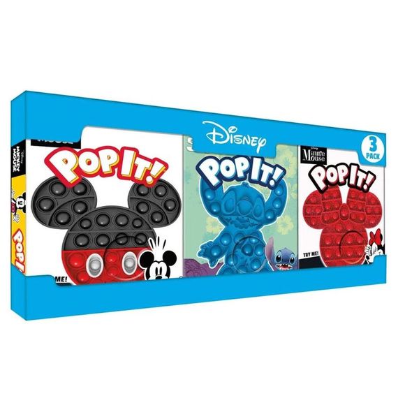 Pop It! | Toys | Pop It Licensed Pixar Mickey Mouse Minnie Mouse And ...